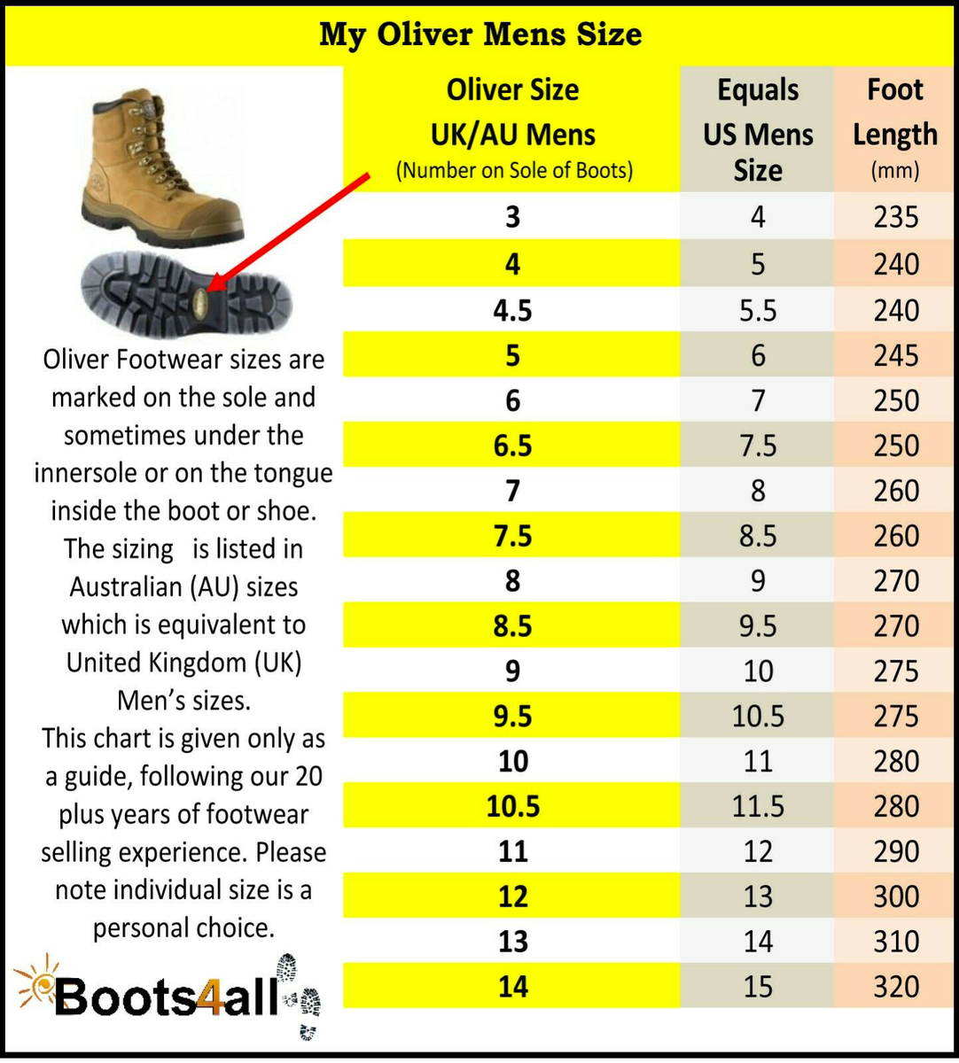 Oliver Safety Boots - Zip Side 55345Z – Westcoast Workwear